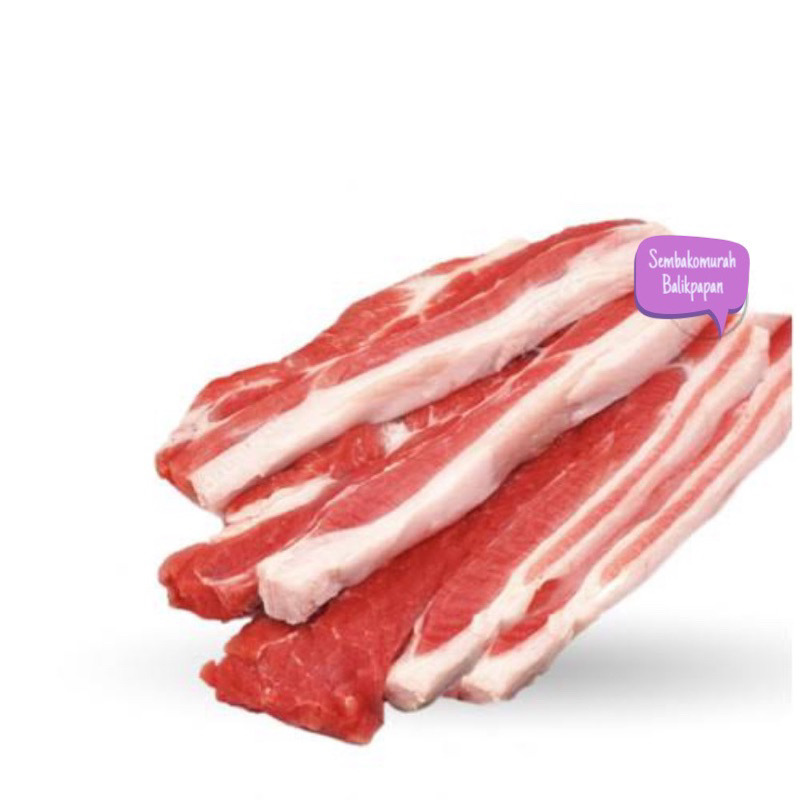 Jual Beef belly slice frozen 500 gr | Shopee Indonesia