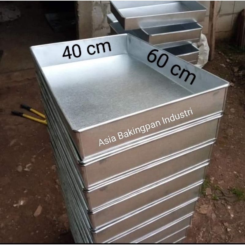 Jual Loyang Oven 60x40x4cm / Loyang Besar / Nampan kue | Shopee Indonesia