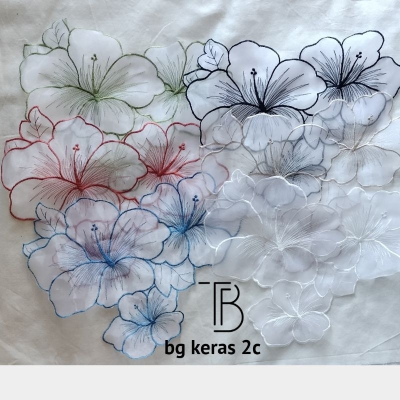 Jual bordir aplikasi bordir bg keras 2C | Shopee Indonesia