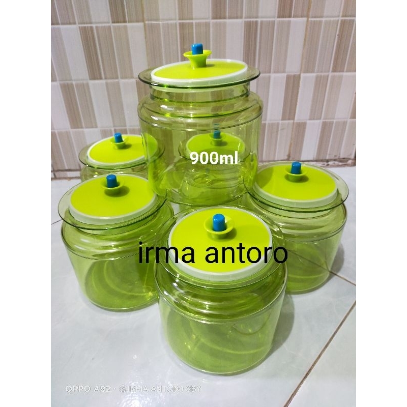 Jual Tupperware/ TOPLES COUNTERPART UK @900ML (1pc) | Shopee Indonesia