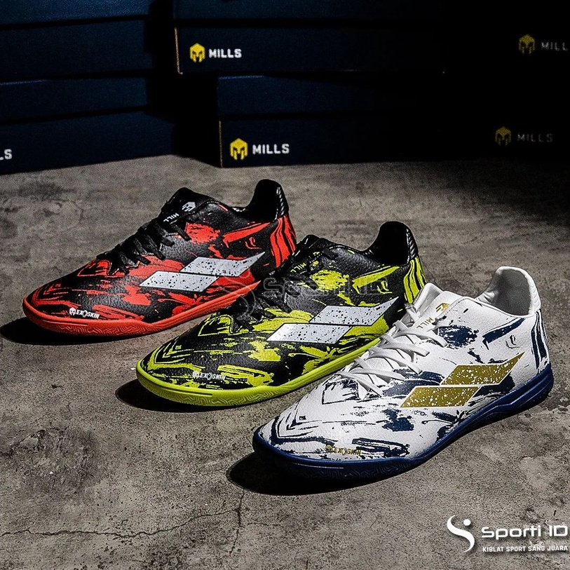 Jual Sepatu Futsal Mills Troya+ IN - 3 Pilihan Warna Original | Sepatu ...