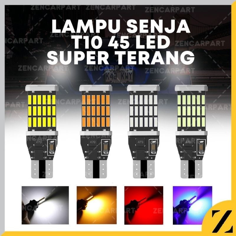Jual Lampu Mobil Motor T15 45SMD Untuk Sein Dajjal Senja Kota Super Terang Original | Shopee ...