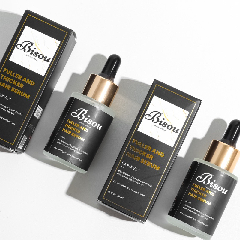 Jual BISOU PROFESSIONAL ™ FULLER AND THICKER HAIR SERUM © BUNDLE ...