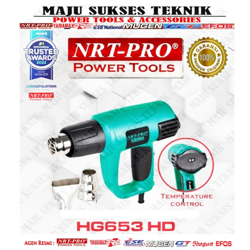Jual NRT-PRO HG 653 HD Hot Air Gun/Mesin Heat Gun Alat Pemanas Listrik ...