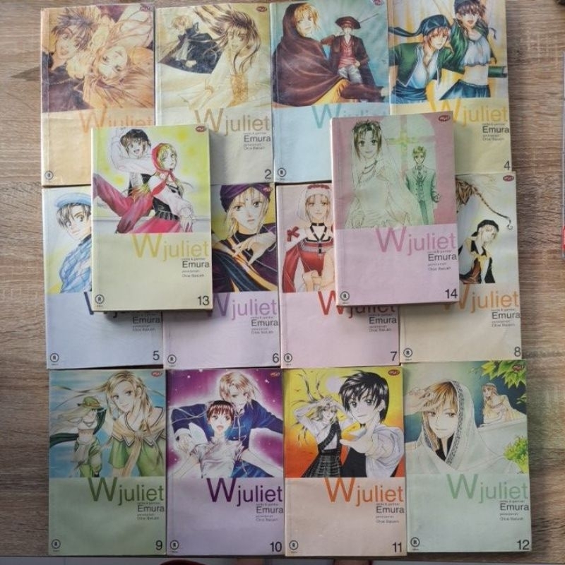 Jual W Juliet comics 1-14 seri lengkap | Shopee Indonesia