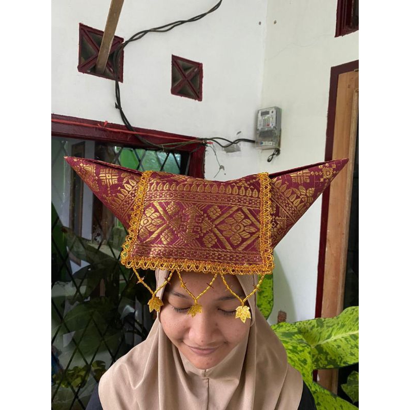 Jual Topi Minang/Tanduk Minang/Tanduk Bundo Kandung | Shopee Indonesia