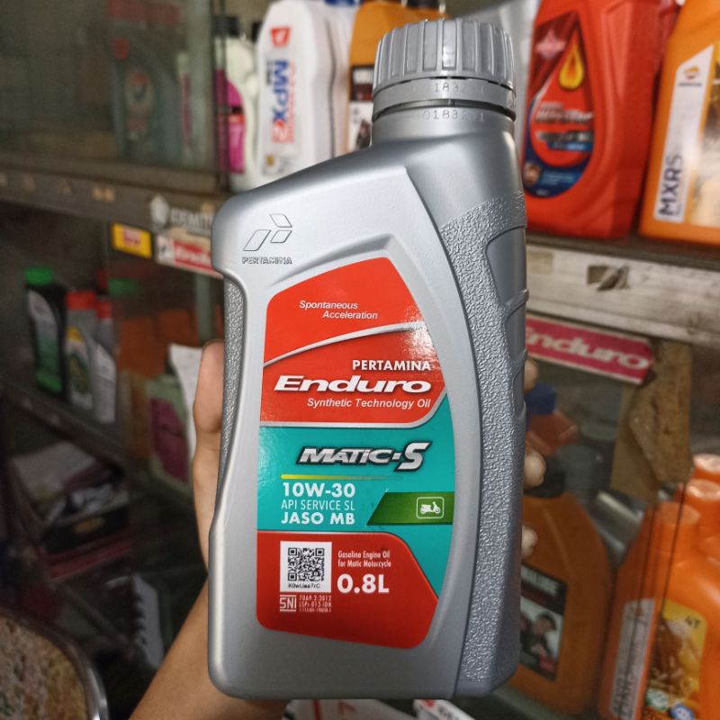 Jual Enduro Matic S 10W-30 0,8L Original / Oli motor matik Original ...