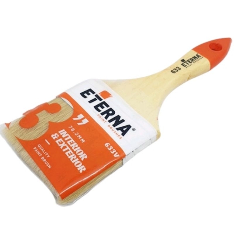 Jual Kuas Cat 3" Inch Eterna Asli Tembok Dinding Plafon Gypsum | Shopee ...