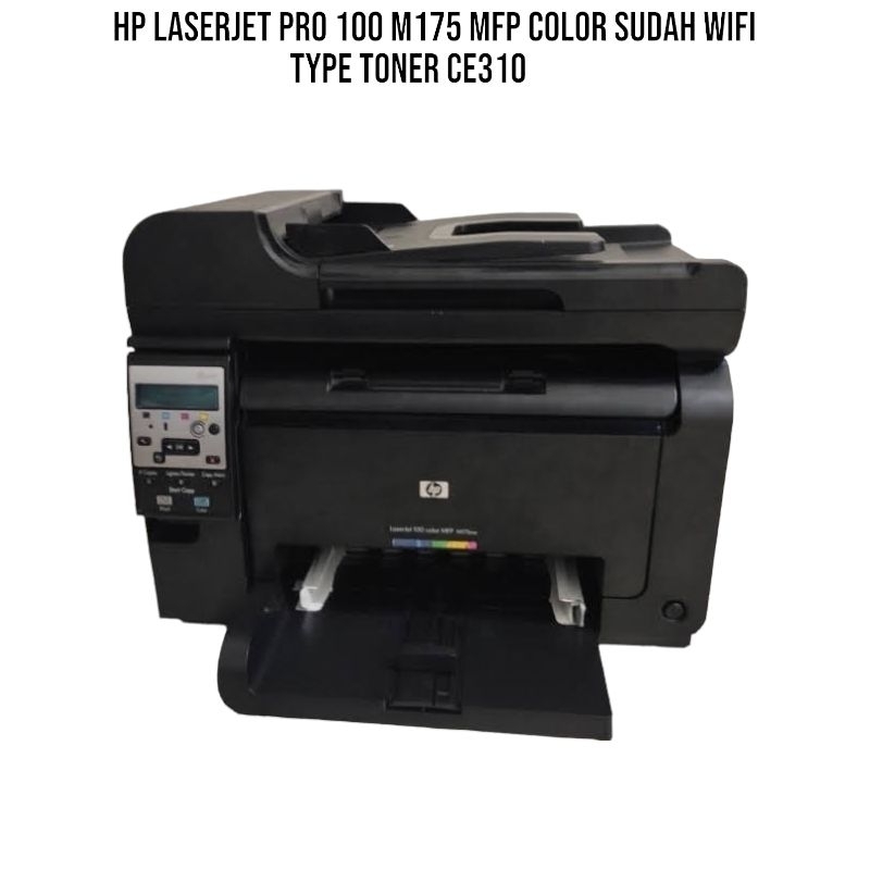 Jual Printer Hp LaserJet Pro 100 M175nw Color | Print Scan Copy ADF ...