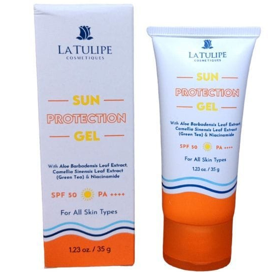 Jual la tulipe sun protection gel spf 50 PA++++ 35gr | Shopee Indonesia