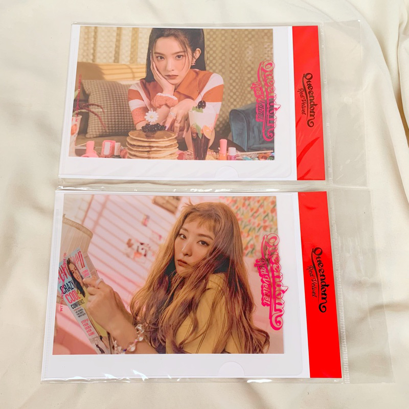 Jual PHOTOCARD RED VELVET IRENE SEULGI MD HOLO QUEENDOM RED VELVET ...