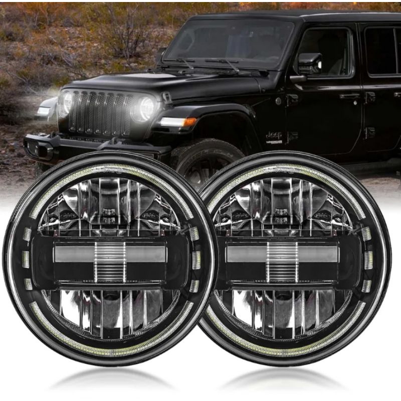 Jual Headlamp lampu LED Daymaker Premium Hardtop Taft Rocky Jimny ...