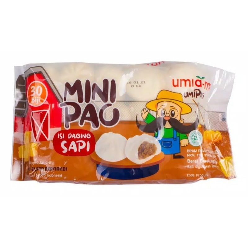 Jual Umiami Mini Pao Sapi 430 gr isi 30 Pcs | Shopee Indonesia