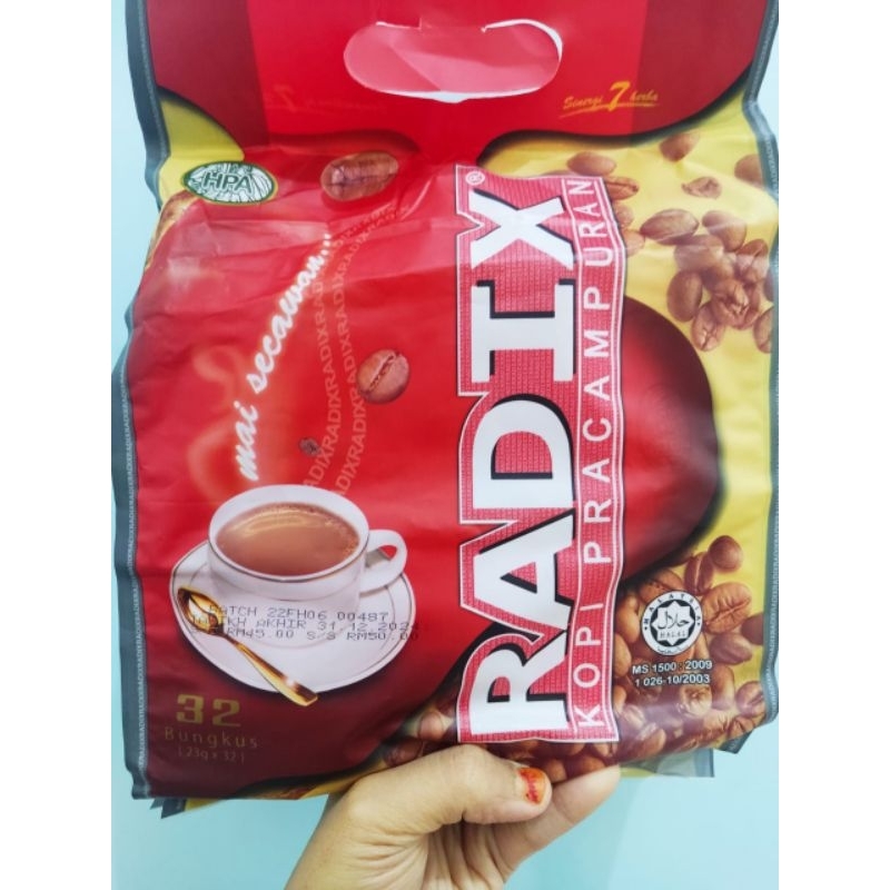 Jual KOPI HPA RADIX PREMIX COFFE ISI 32BKS ORI MALAYSIA | Shopee Indonesia