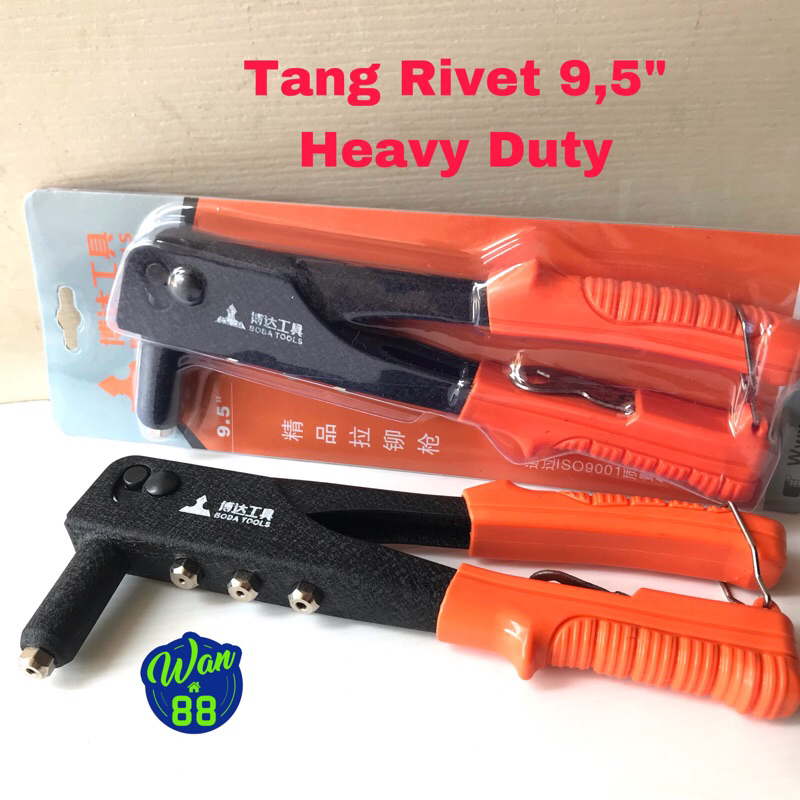 Jual Tang Rivet 9,5” inch BODA Heavy Duty/ Wanly | Shopee Indonesia