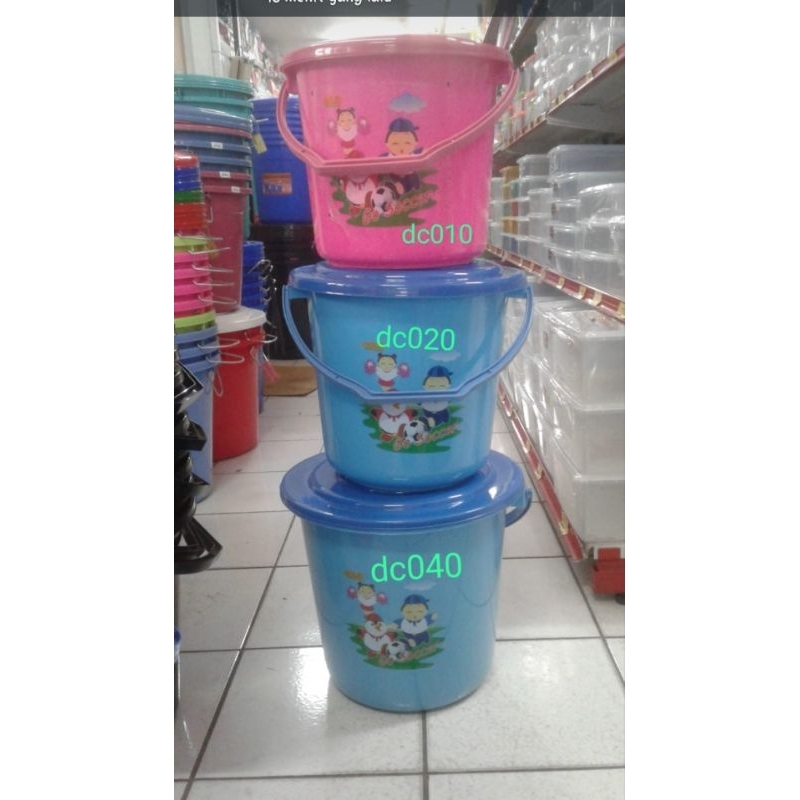 Jual Ember Tutup Plastik Tebal ShuangXie DC 10 20 40 Shuang Xie ...