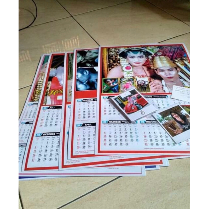 Jual KALENDER DINDING CUSTOM | Shopee Indonesia