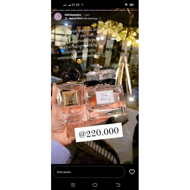 Jual Serene rose edp & dear Cherry edp | Shopee Indonesia