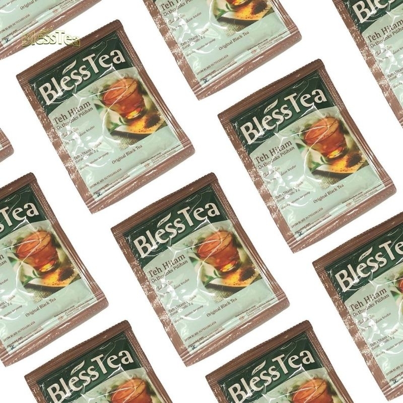 Jual Kemasan Sachet BlessTea Teh Hitam Ortodoks | Shopee Indonesia
