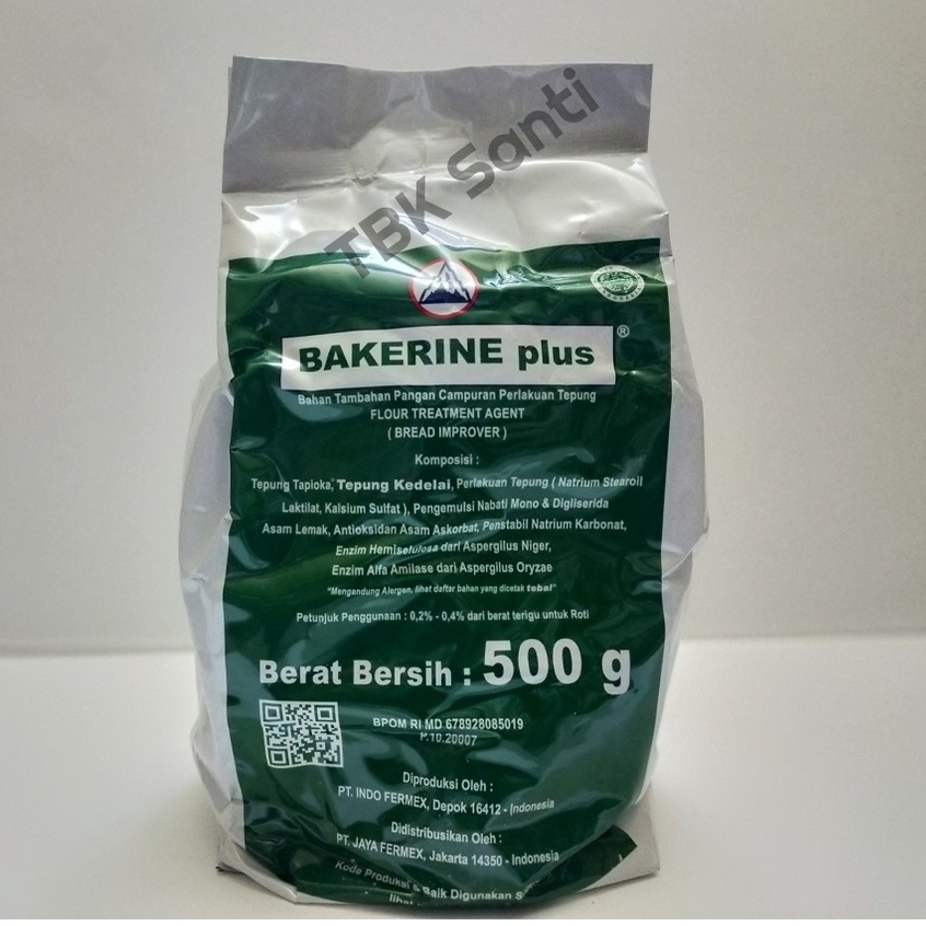Jual Bakerine Plus | Bread Improver Pelembut Roti Flour Treatment Agent ...