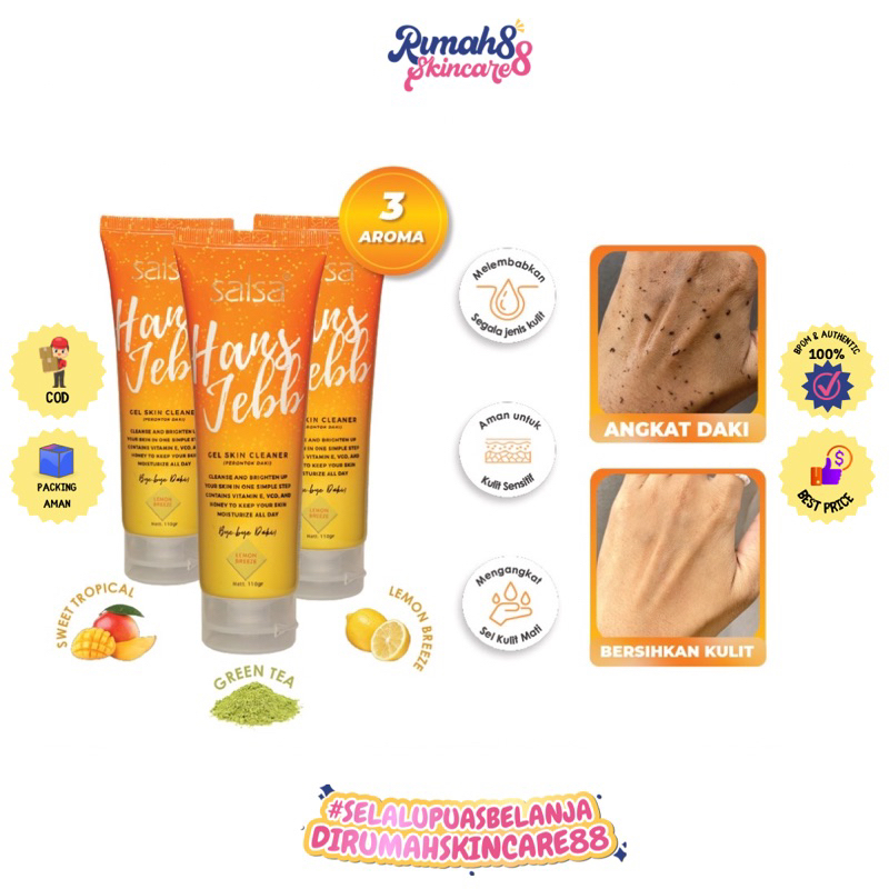Jual RSC 88 - SALSA Hans Jebb Peeling Gel Exfoliasi 110gr | Perontok ...