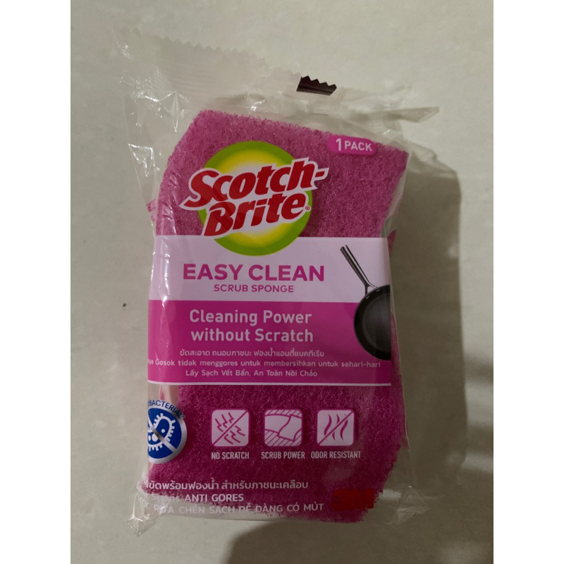 Jual Scoth brite easy clean scrub sponge | Shopee Indonesia