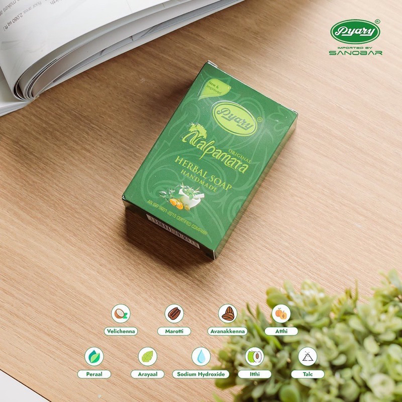 Jual PYARY NALPAMARA HERBAL SOAP 75GR | Shopee Indonesia