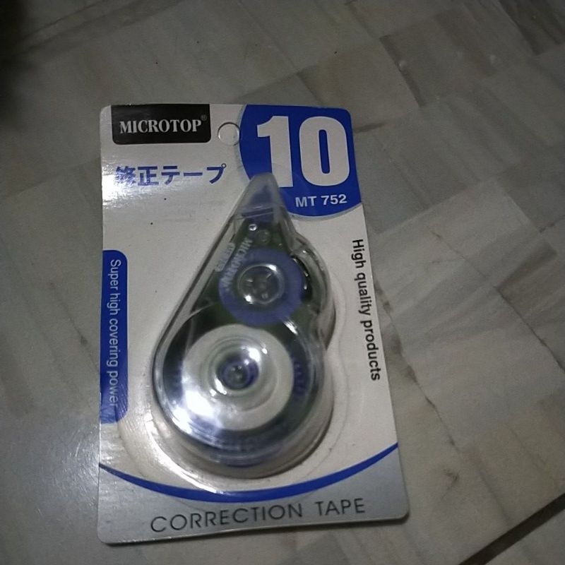 Jual tipe ex roll/Correction Tape microtop Tip-Ex Roll/tipe ex Montana ...