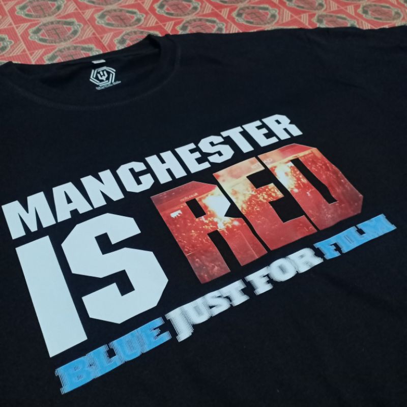Jual Tshirt Manchester United MCR is Red | Shopee Indonesia