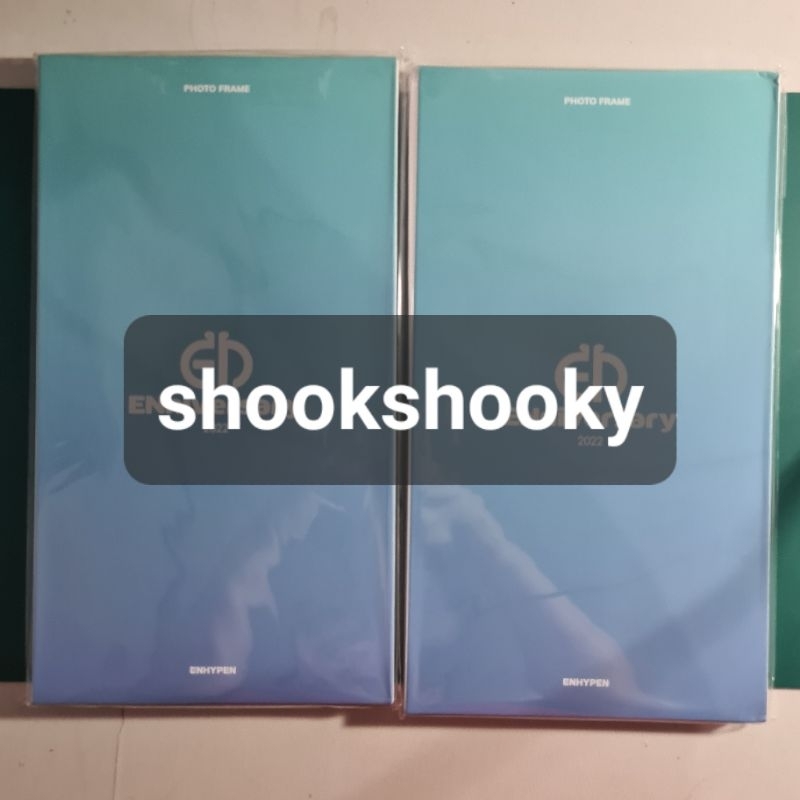 Jual ENHYPEN 2022 ENNIVERSARY PHOTO FRAME FULL SET SEALED | Shopee ...