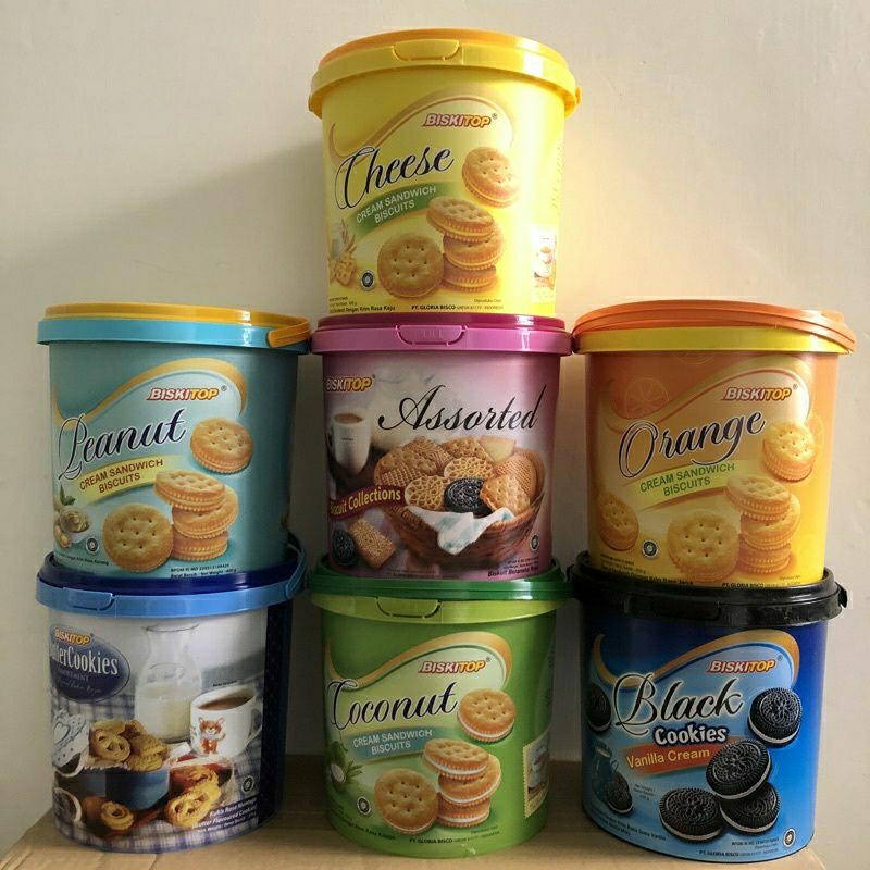 Jual Biskitop Biskuit Ember 400 gr | Shopee Indonesia