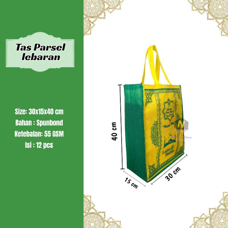 Jual Tas parcel kombinasi 30x40x15 isi 12 pcs | Shopee Indonesia