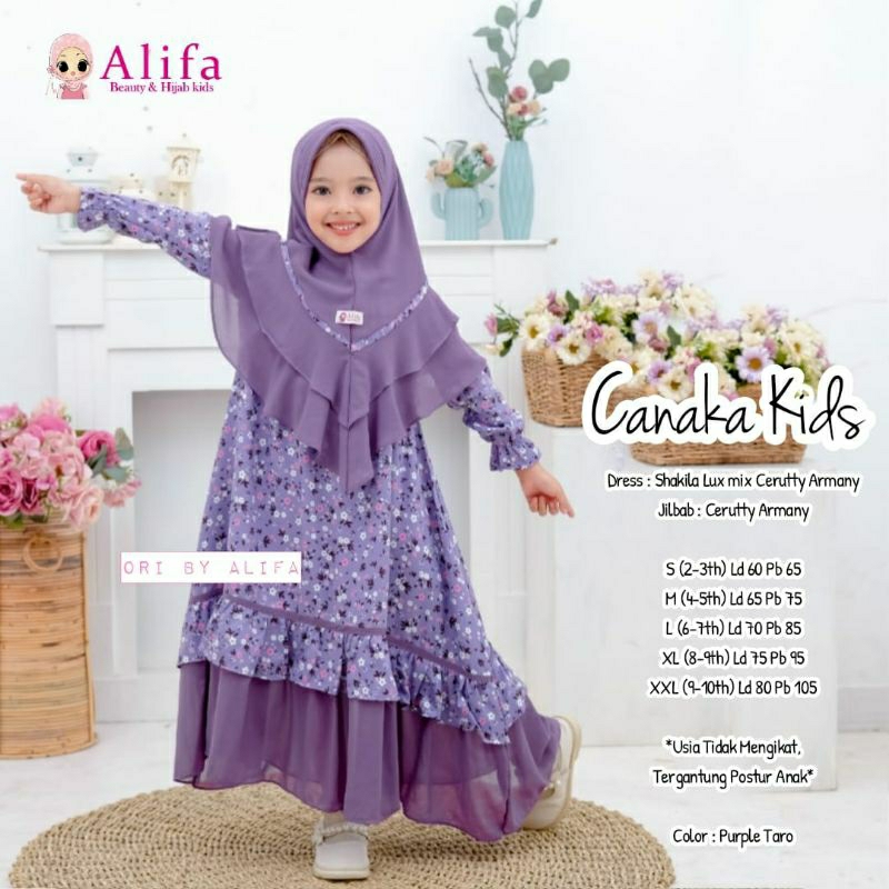 Jual CANAKA KIDS ORIGINAL BY ALIFA HIJAB//SOLO.INDONESIA | Shopee Indonesia
