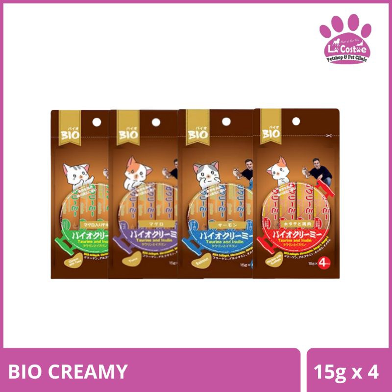 Jual BIO CREAMY ALL Variant - Bio Creamy Treats Snack Kucing | Shopee ...