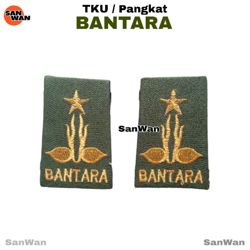 Jual TKU Pangkat Bantara Pramuka Sepasang | Shopee Indonesia