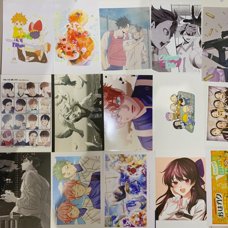Jual [ WTS ] ANIMERCH ALL PBOX POSTCARD IBON NETPRINT ORI ARTIST KR CH ...