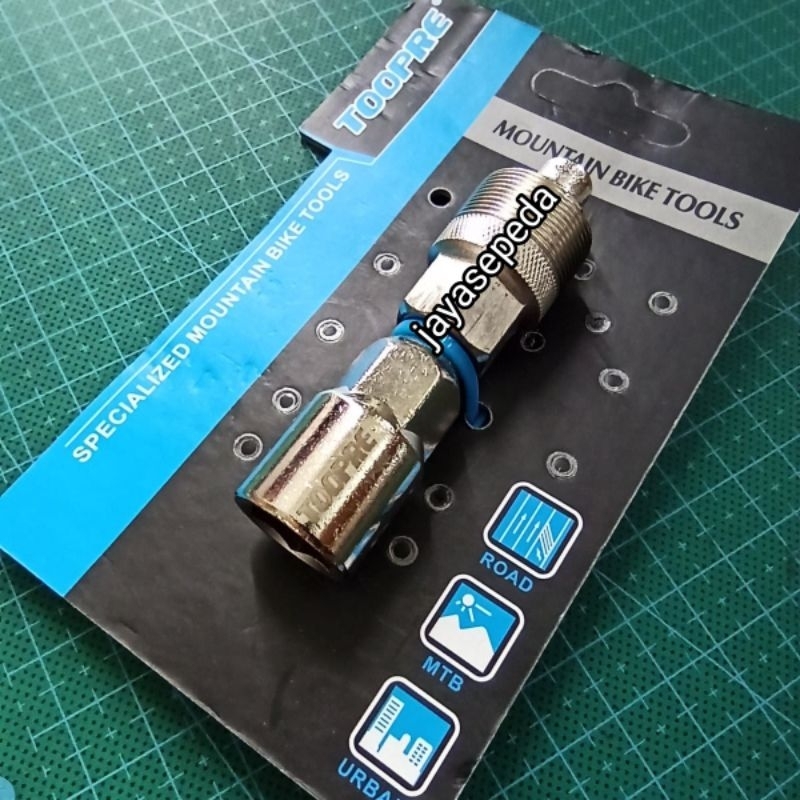 Jual TOOPRE kunci treker pembuka crank Puller Sepeda BB kotak original ...