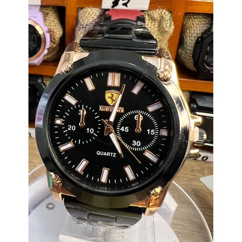 Jual (Terima Cod)Jam Tangan Pria Ferrari Crono2 Varisi Jarum Strap ...