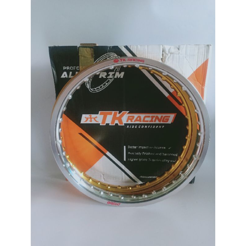 Jual Velg Pelak Tk Japan ring 17x140 bright gold silver satuan | Shopee ...