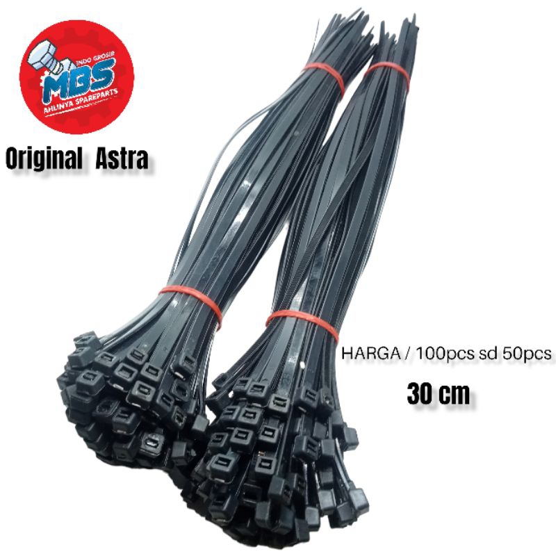 Jual Tali ties tis kabel ripet panjang 30 cmm 300mm ORIGINAL astra ...