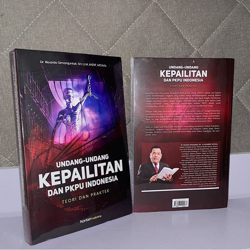Jual Buku Undang-Undang Kepailitan dan PKPU Indonesia Teori dan Praktek Dr. Ricardo Simanjuntak ...
