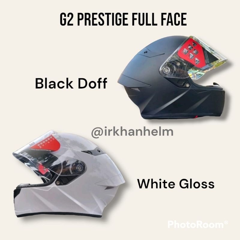 Jual Helm g2 prestige fullface original SNI | Shopee Indonesia