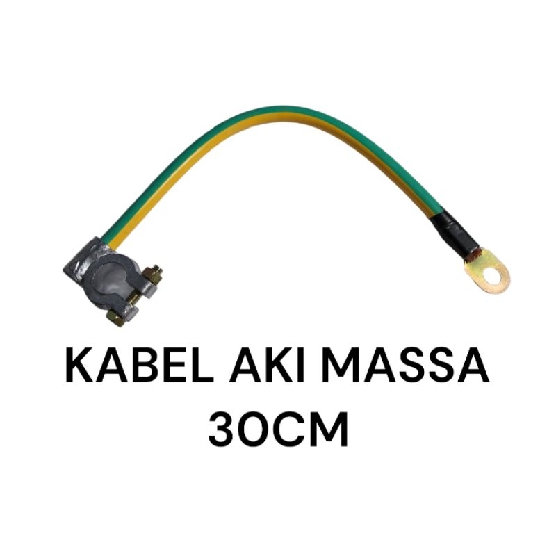 Jual KABEL AKI MASSA 30CM | Shopee Indonesia
