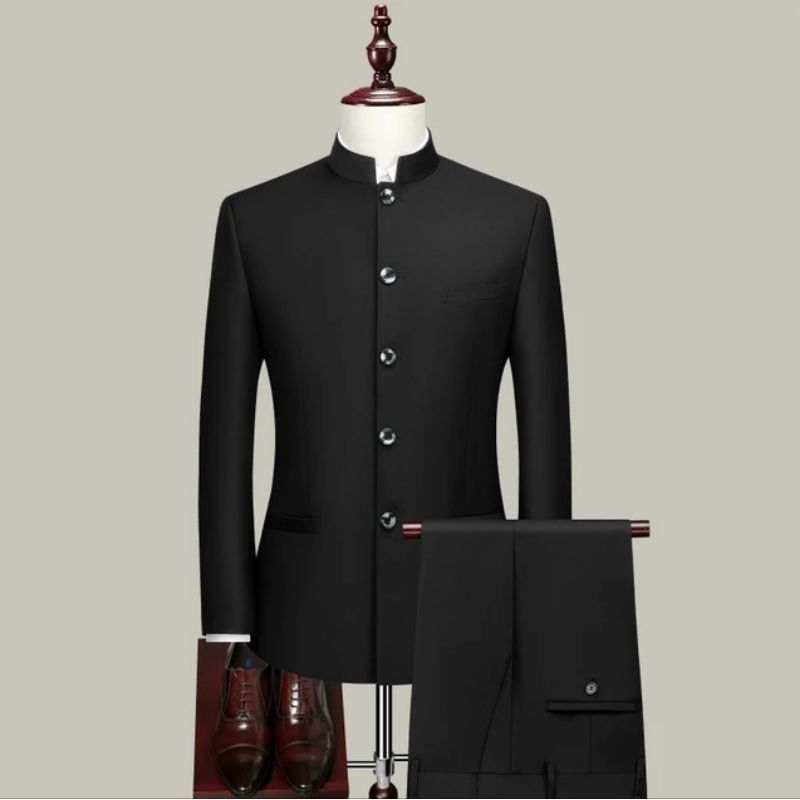 Jual Setelan Jas Koko Pria - Set Jas Pengantin Pria Model Mandarin ...