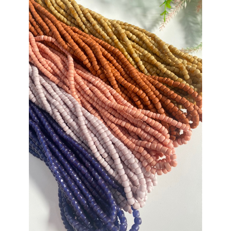 Jual indopacifik transparant/ java glass beads /indonesian glass beads ...