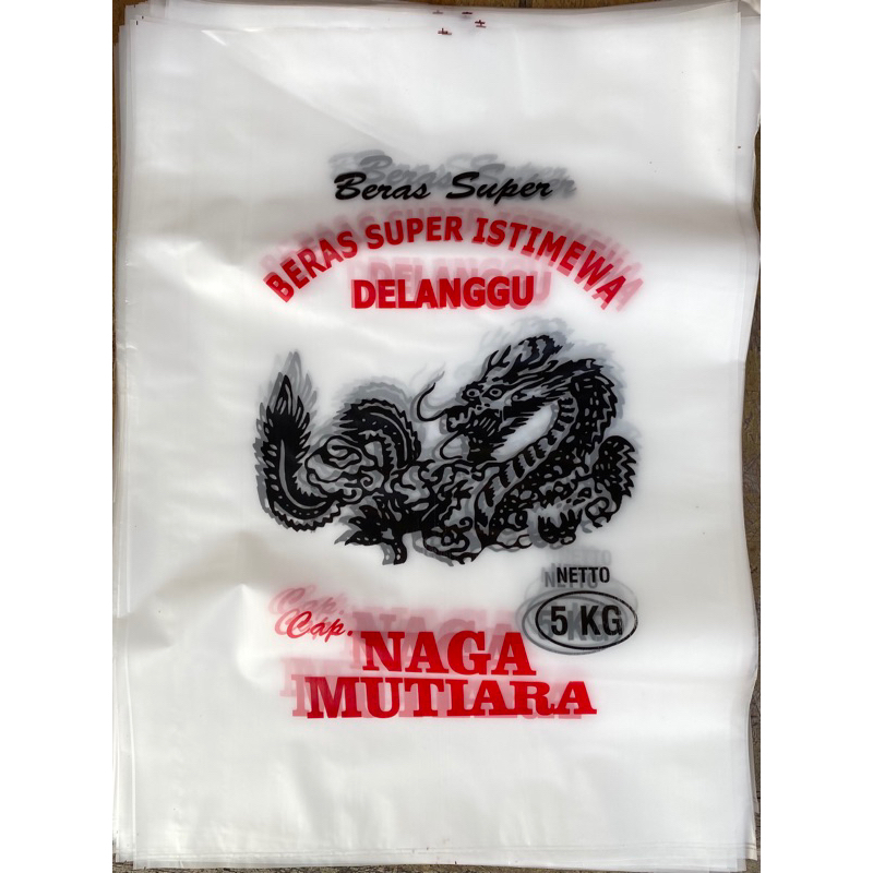 Jual Plastik Beras 5 KG Naga Mutiara (isi 100 lembar) | Shopee Indonesia