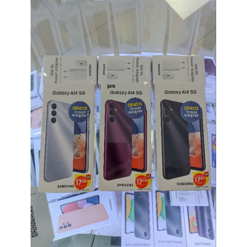 Jual SAMSUNG GALAXY A14 5G RAM 6/128 GARANSI RESMI | Shopee Indonesia