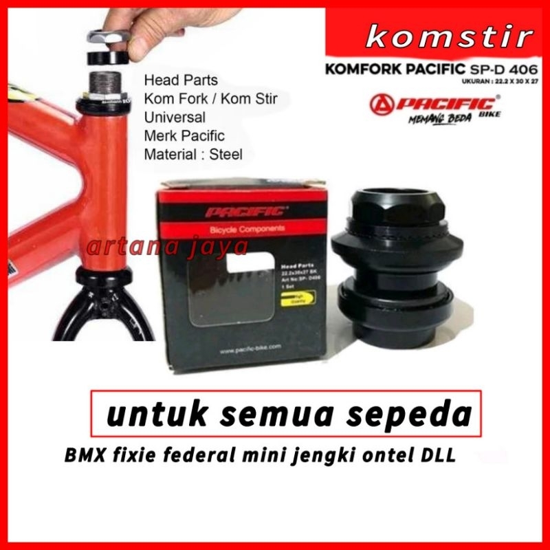 Jual komstir sepeda komfrok 22.2 sepeda BMX fixie MTB federal mini ...