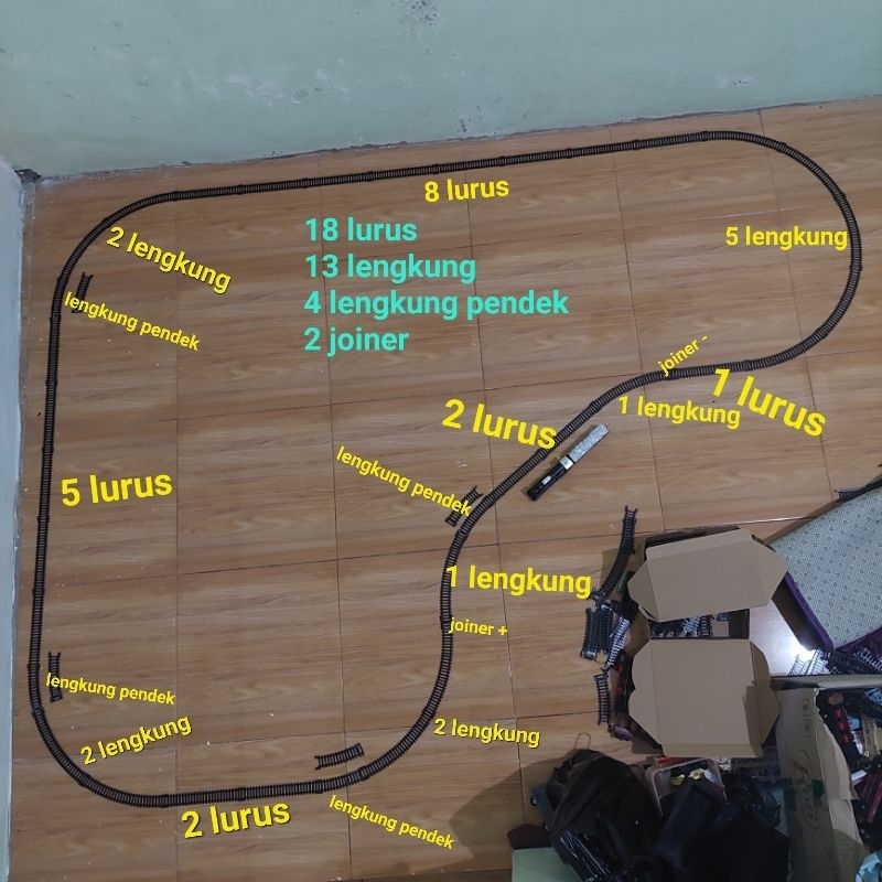 Jual rel KAI kereta api Indonesia railking untuk semua jenis kereta ...