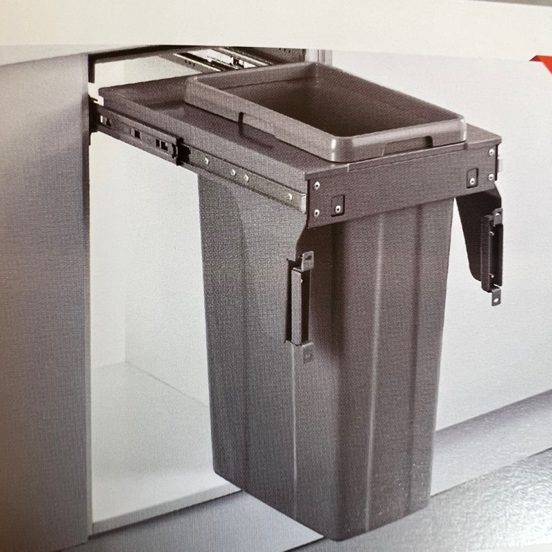 Jual waste bin tong sampah slow motion grey VITCO | Shopee Indonesia